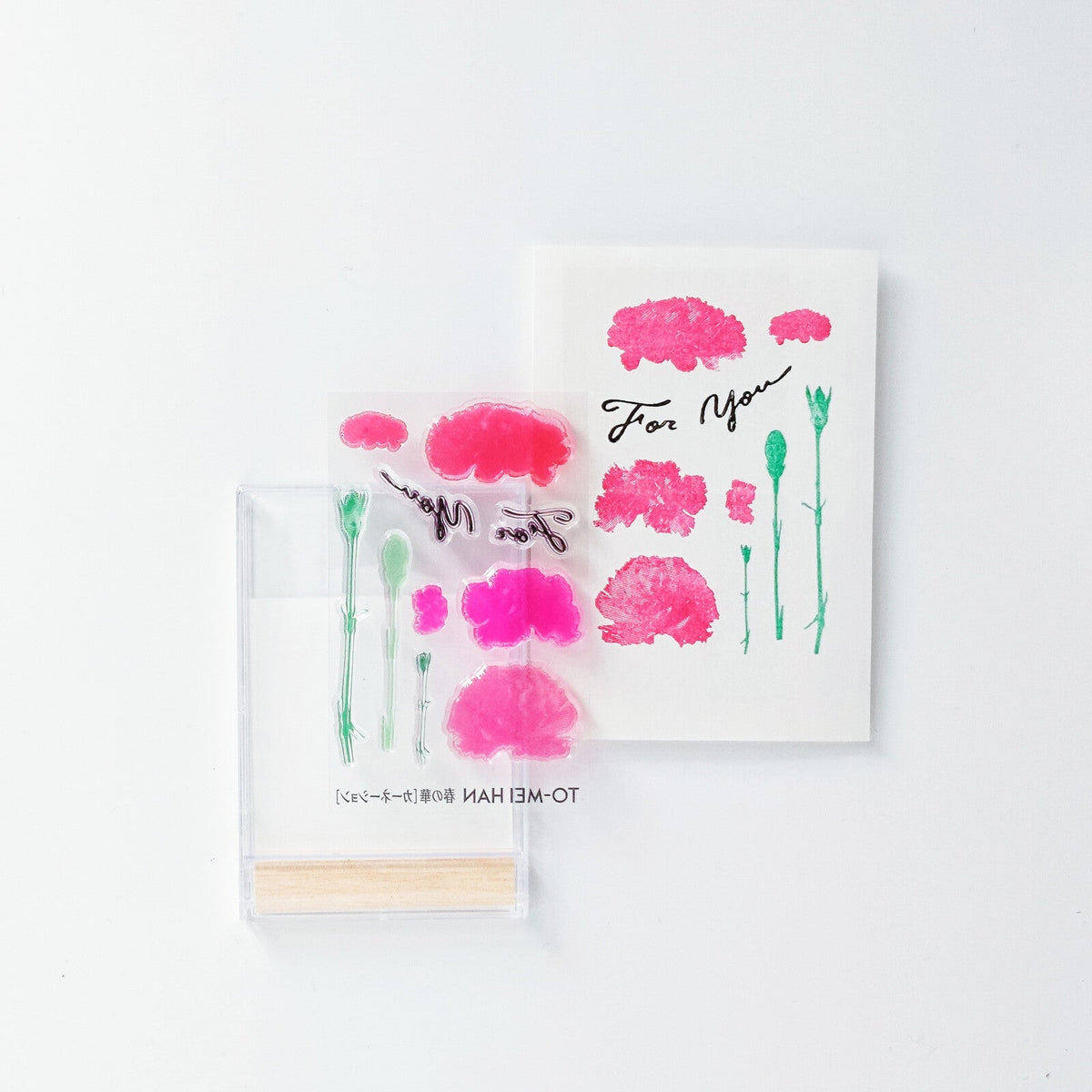 TO-MEI HAN Layered Clear Stamp / tri-gram – bungu