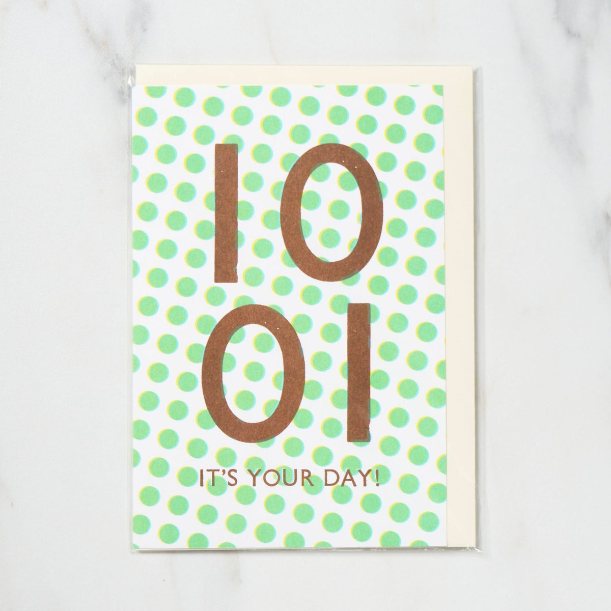 365 Find Your Day Card OCTOBER / Letterpress Letters – bungu