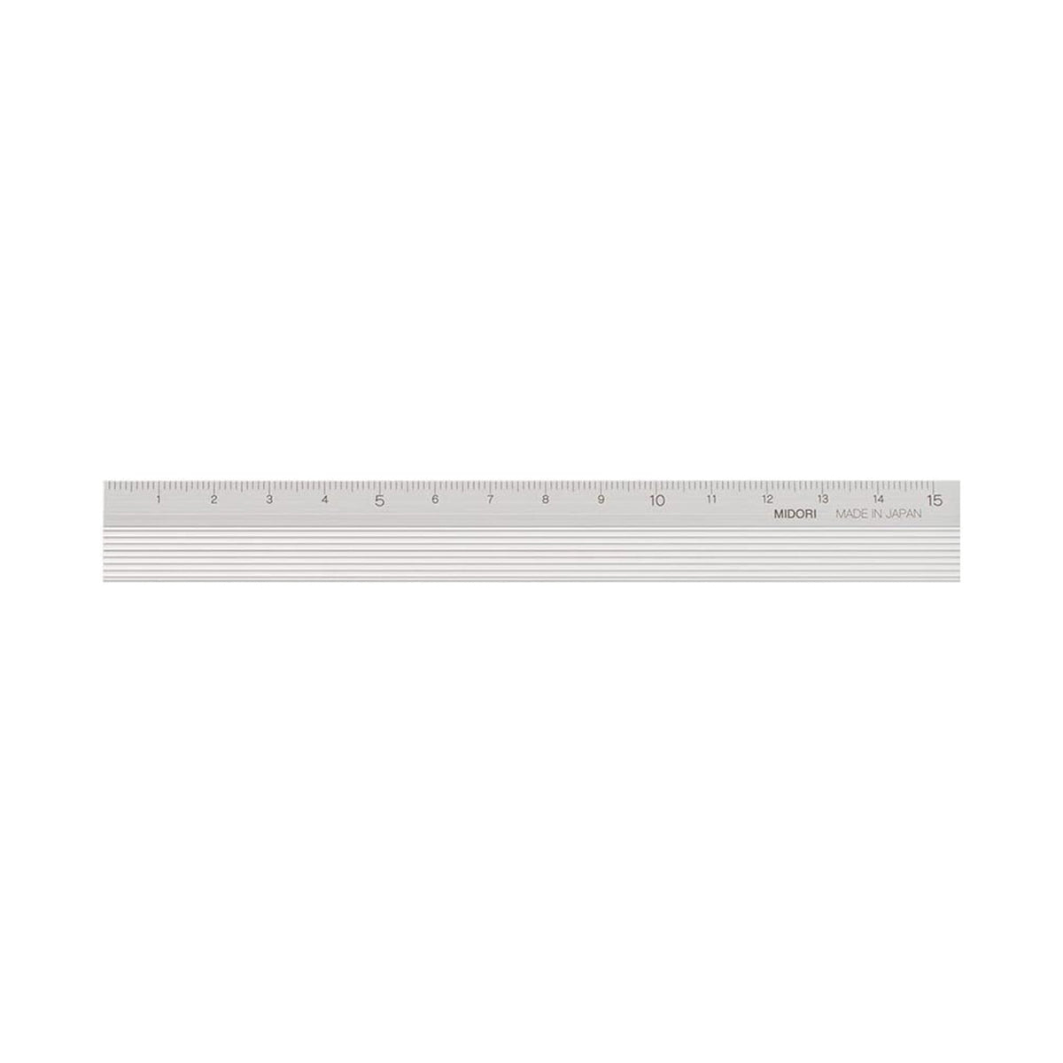 Aluminium Ruler 15cm / MIDORI – bungu