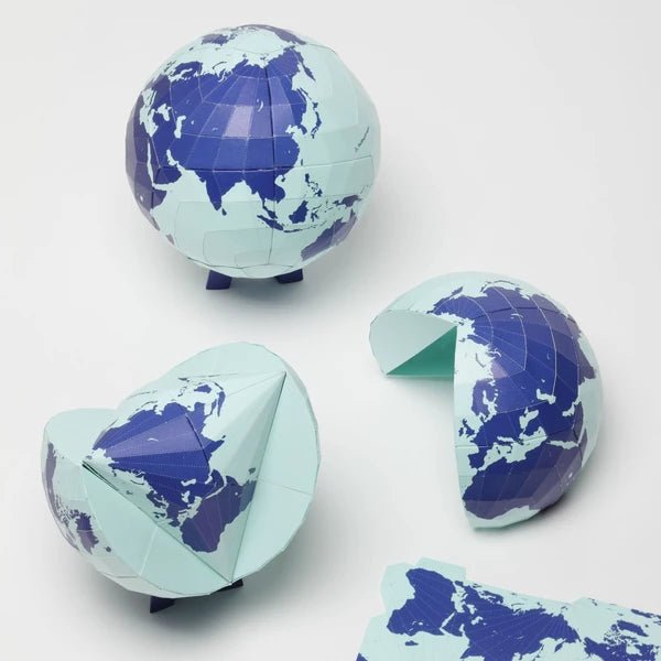 AuthaGraph Paper Globe Assembly Kit / Marumo Printing – bungu