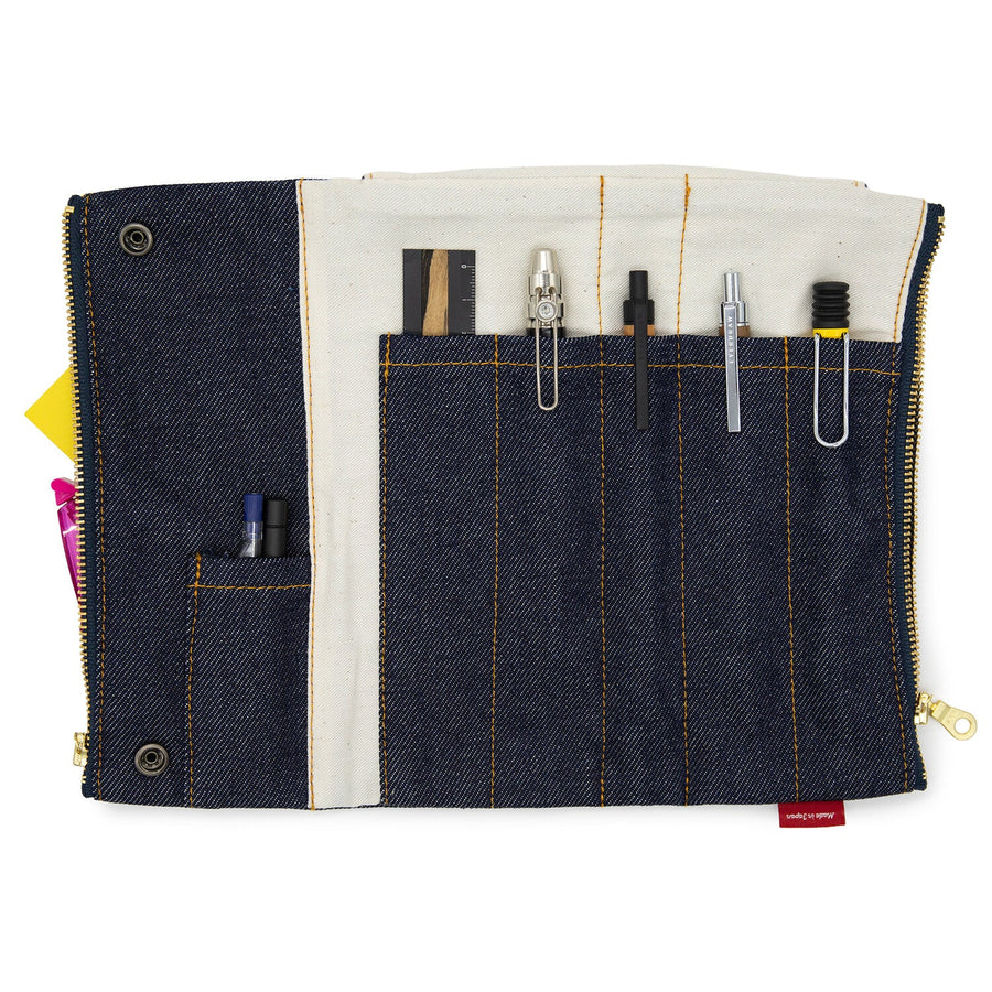 Denim Bendy Pen Case Essential | Luddite – bungu