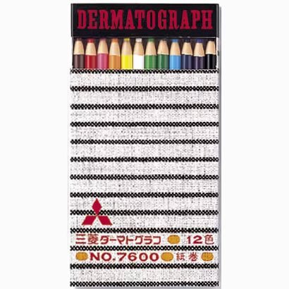 Dermatograph Oil Based Pencils / uni Mitsubishi Pencil – bungu