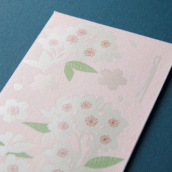 Echizen Washi Paper Envelopes with Pearl Foil Stamping / Midori DESIGN ...