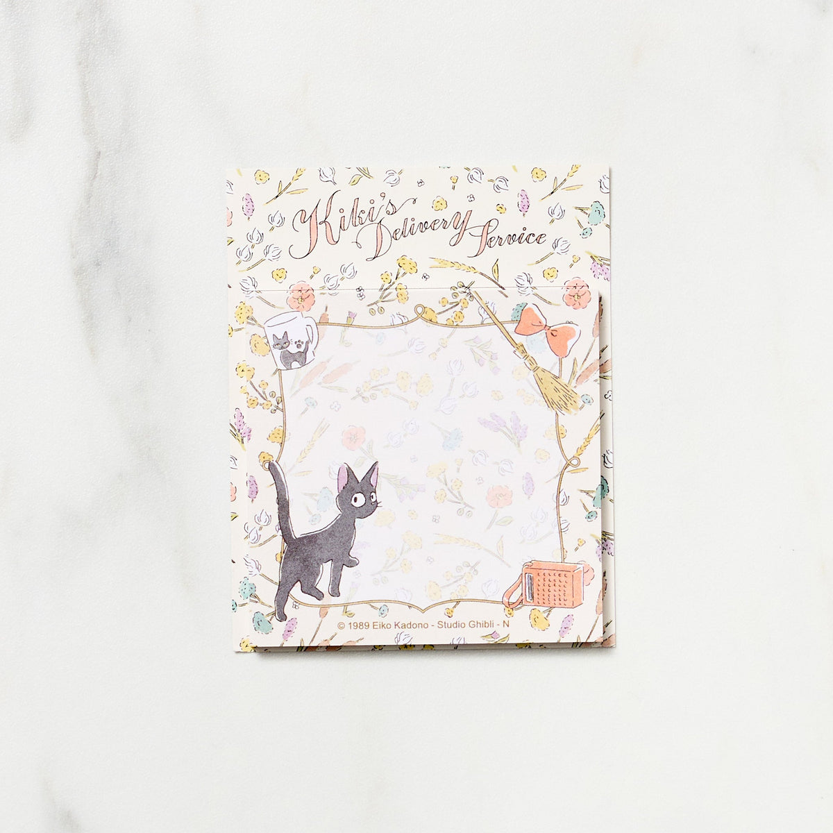 Kiki's Delivery Service Floral Sticky Notes / Movic – bungu