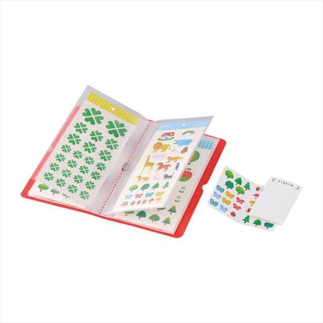KING JIM KITTA Otona Sticker Collection Folder / KING JIM – bungu
