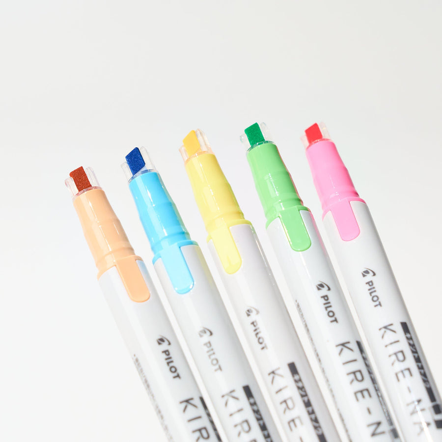 KIRE-NA Highlighter 5 Color Set / Pilot – bungu