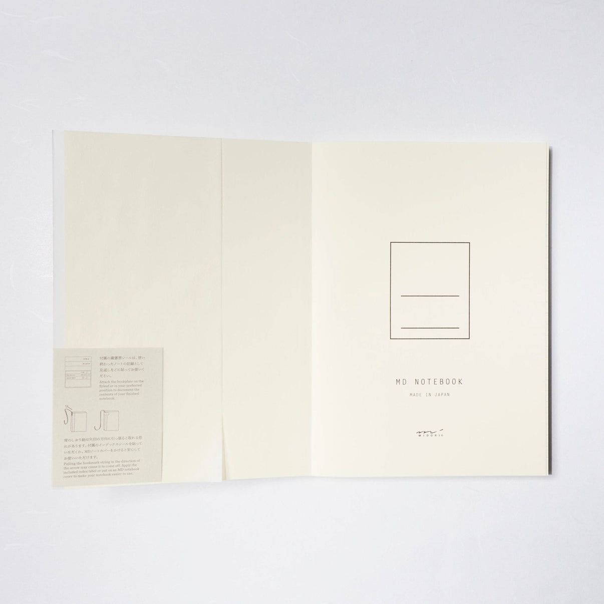 MD Notebook / Midori DESIGNPHIL – bungu