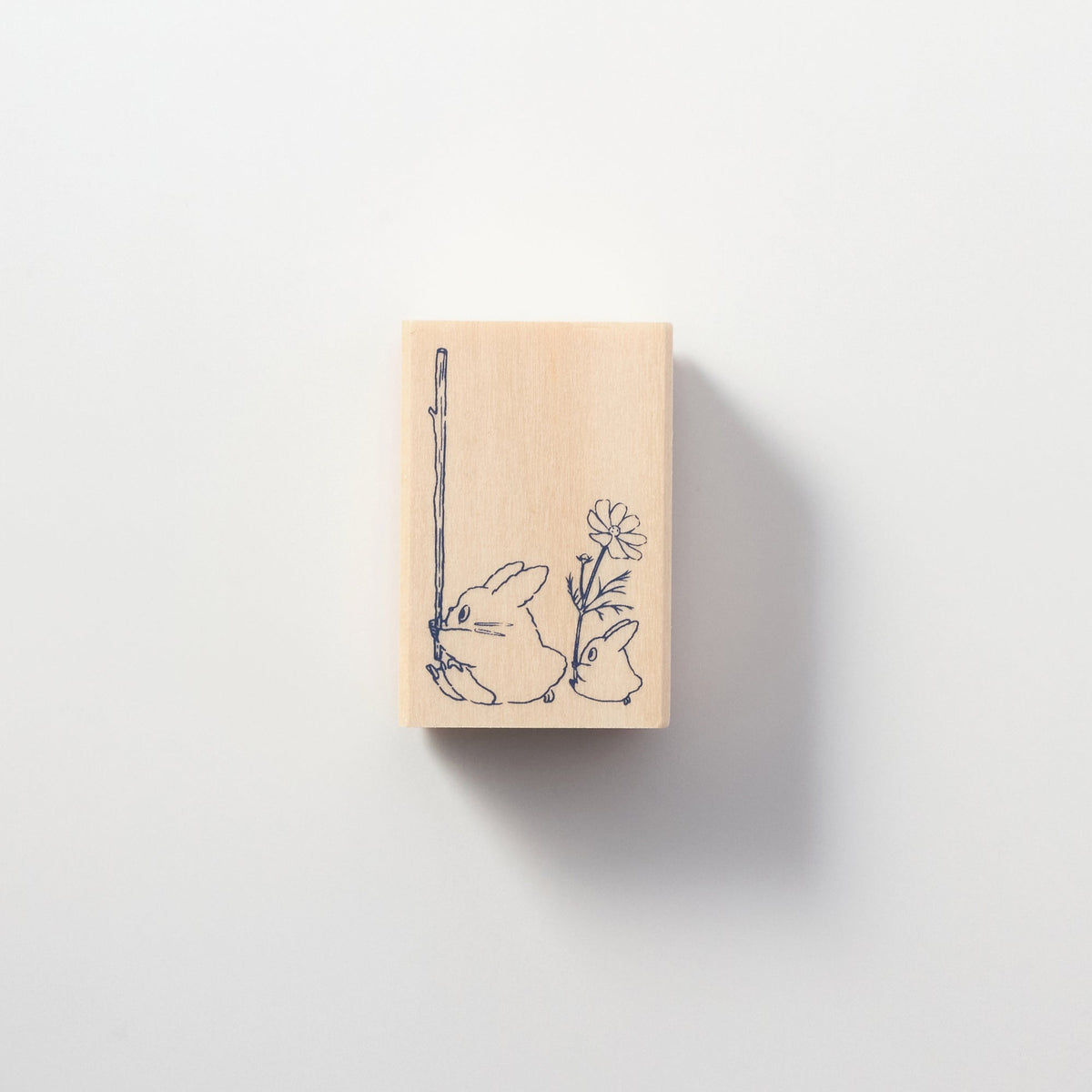 Medium Totoro and Small Totoro Rubber Stamps My Neighbor Totoro Studio ...