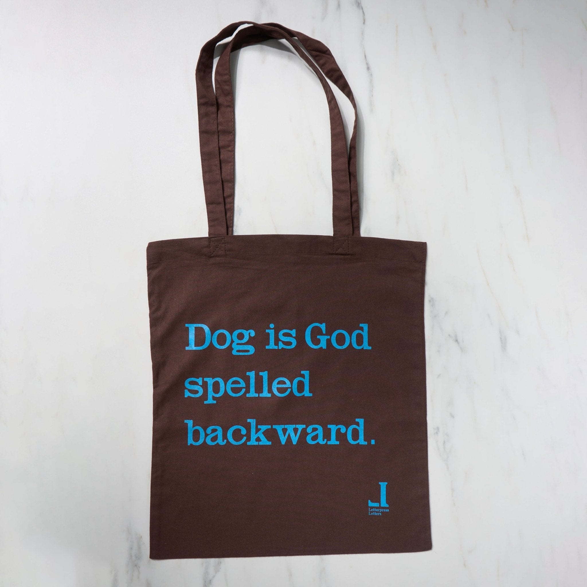 Message Tote Bag / Letterpress Letters – bungu