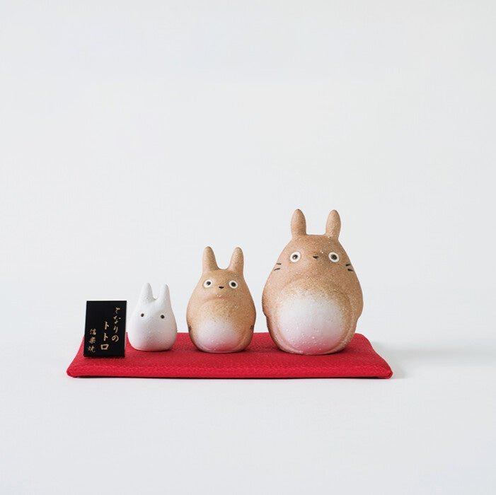 My Neighbor Totoro Shigarakiyaki Ceramic Figurine Set Studio Ghibli ...
