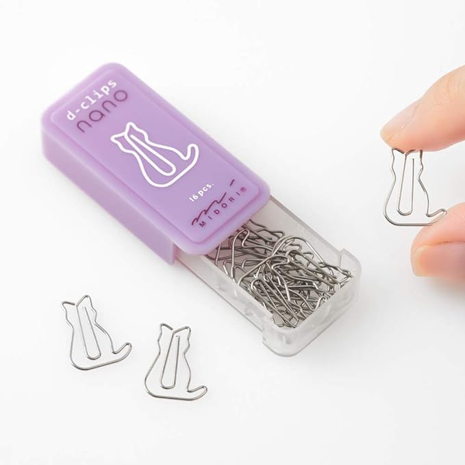 Nano D-Clip Paper Clip / MIDORI – bungu