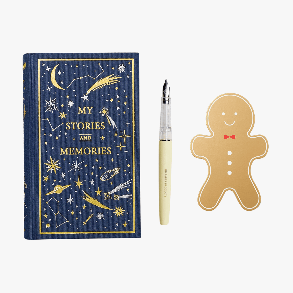 Starry Gingerbread Diary Gift Set – bungu