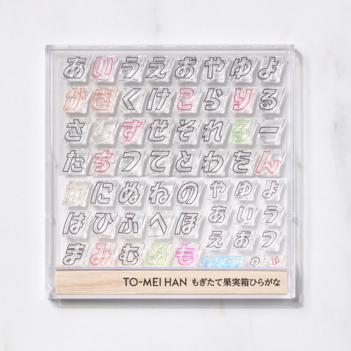 TO-MEI HAN Alphabet Clear Stamp / tri-gram – bungu