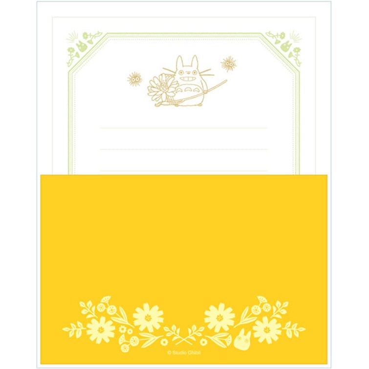Totoro Foil-Stamped Letter Set / Movic – bungu