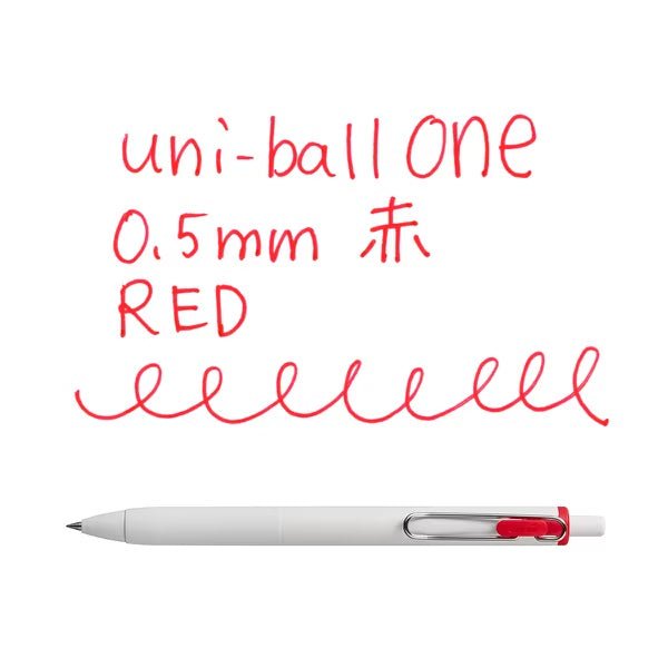 uni-ball one Gel Ink Ballpoint Pens 5P / Mitsubishi Pencil – bungu