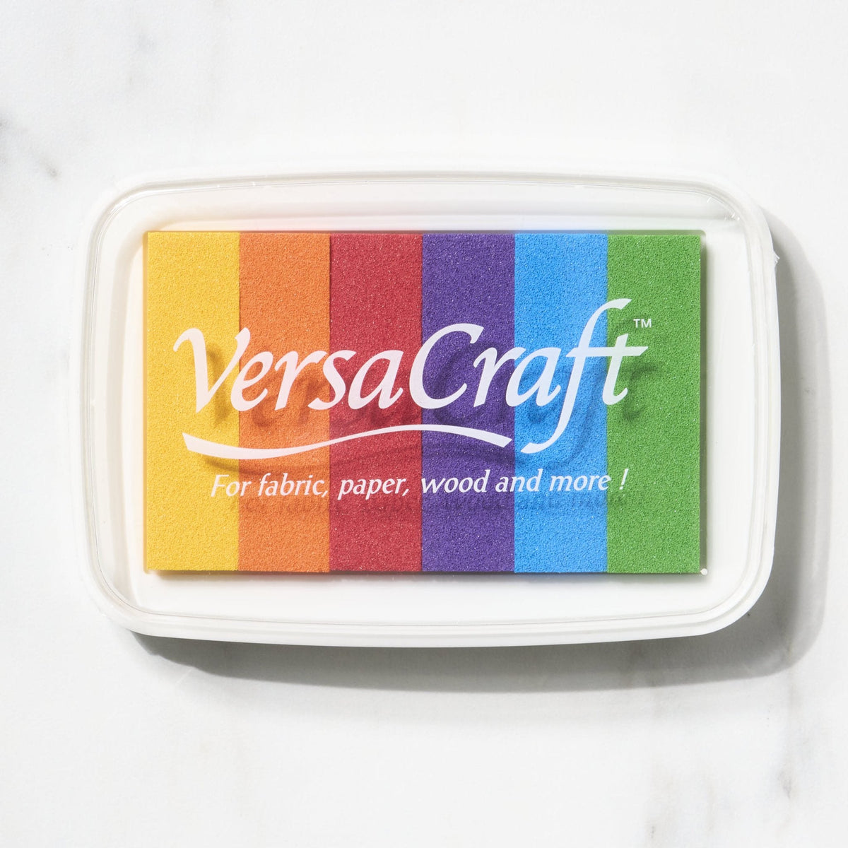 VersaCraft L Size 6 Color Rainbow Stamp Pad / Tsukineko – bungu